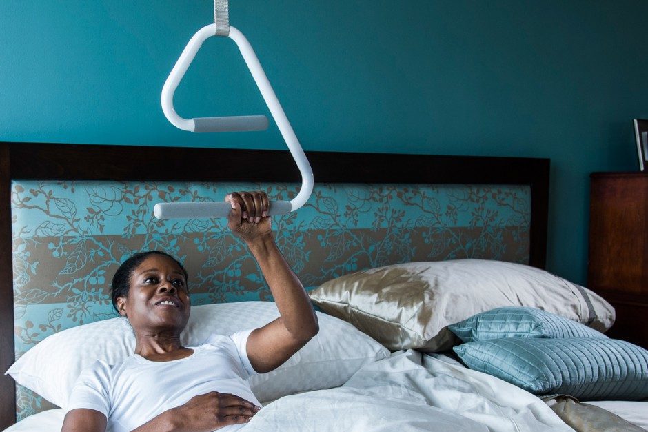 HealthCraft Products - SuperPole with SuperTrapeze™ for in-bed safety